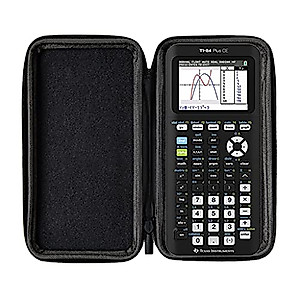 WYNGS Protective Case for Texas Instruments TI-84 Plus CE Graphing Calculator in Light Gray