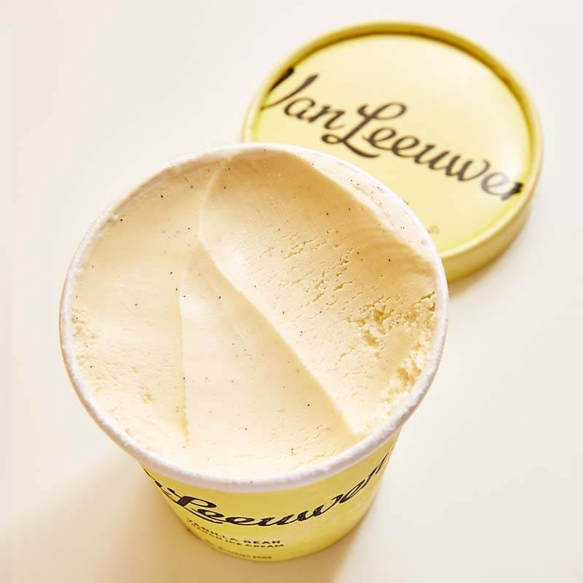 Van Leeuwen Premium Vanilla Bean French Ice Cream, 14 oz (Frozen)