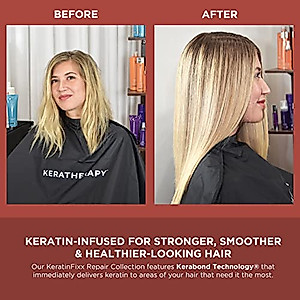KERATHERAPY Keratin Infusion Repair Conditioner, 10.1 fl. oz., 300 ml - Repairs Dry, Damaged or Frizzy Hair with Caviar Extract, Argan Oil & Kerabond