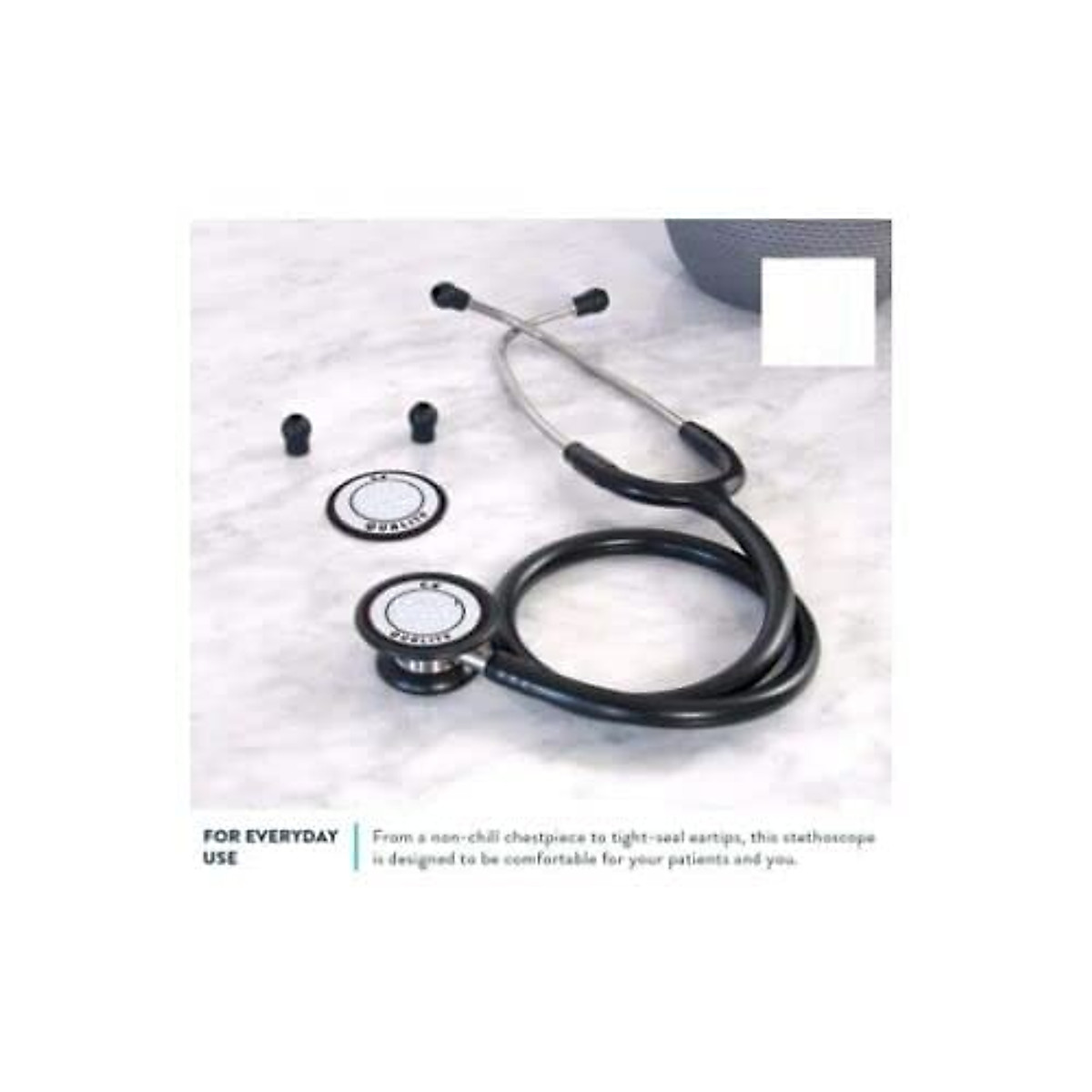 sainio Dual Head Stethoscope Stainless Steel, Stethoscope for Medical Students & Doctor