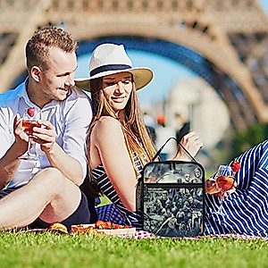 Leakproof Portable Insulation Lunch Tote The Apocalyptic Walking Horror Drama Dead Lunch Bag Gourmet Cooler Pouch Warm Pouch for Parties Lunch Box Storage Organizer