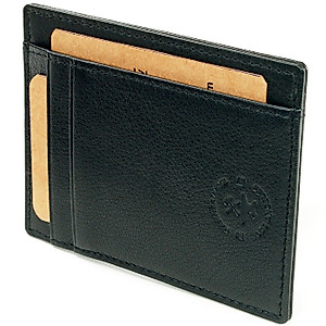 HAMMER ANVIL Los Angeles Slim Minimalist Front Pocket Wallet RFID Protected Black