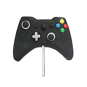 Video Game Cake Toppers with Controller and Birthday Cake Decoration