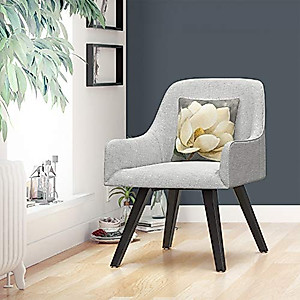 Trademark Fine Art Magnolia Blossom on Gray by Albena Hristova, 16x16 Decorative Throw Pillow