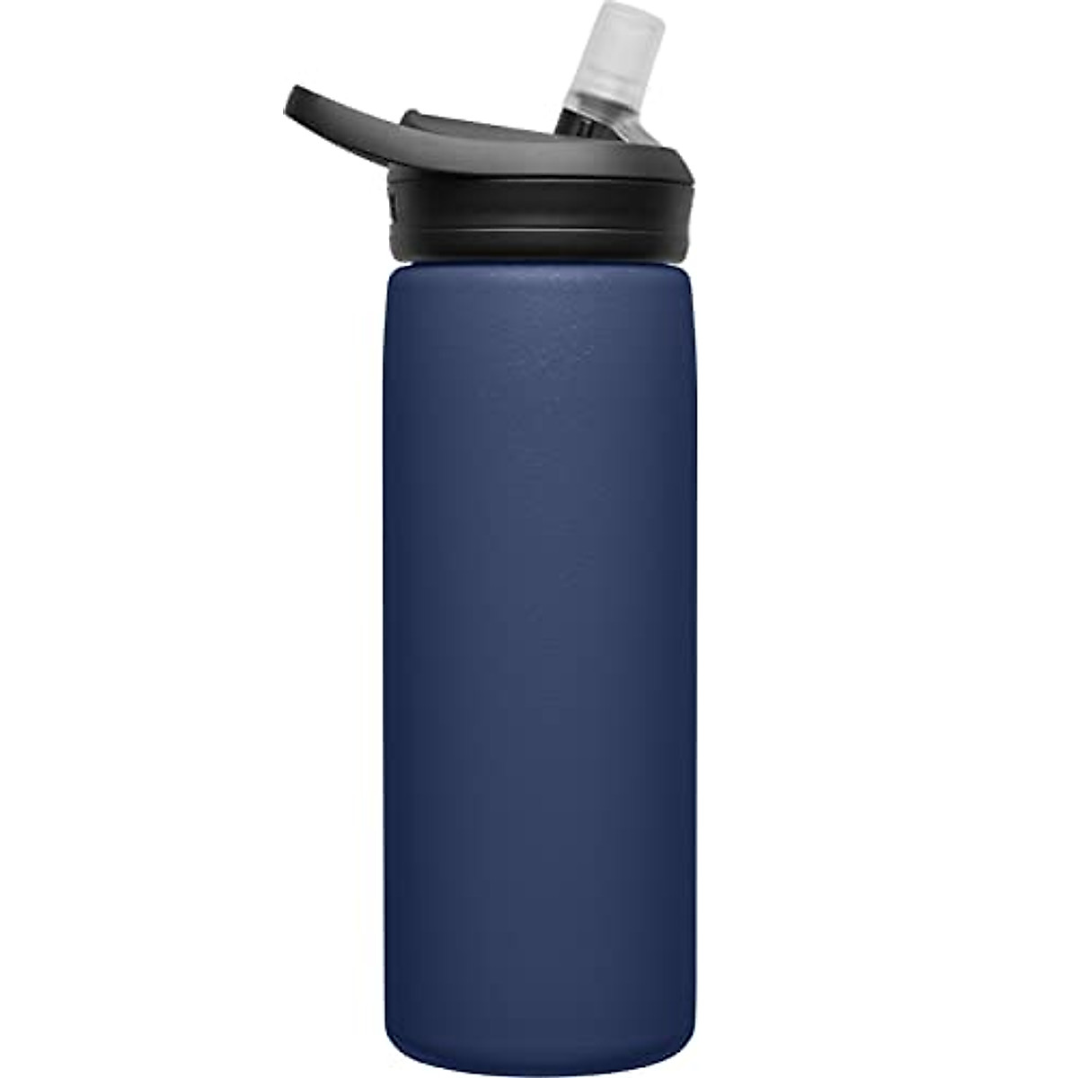 CamelBak eddy+ Water Bottle with Straw 20 oz - Insulated Stainless Steel, Navy