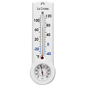 LaCrosse La Crosse 204-109 9 Inch Traditional Thermometer/Hygrometer, 9"