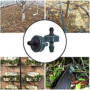 DGQ 2 GPH Pressure Compensating Dripper 20 Per Bag Emitter Drip Irrigation Dripper for Drip Irrigation Systems
