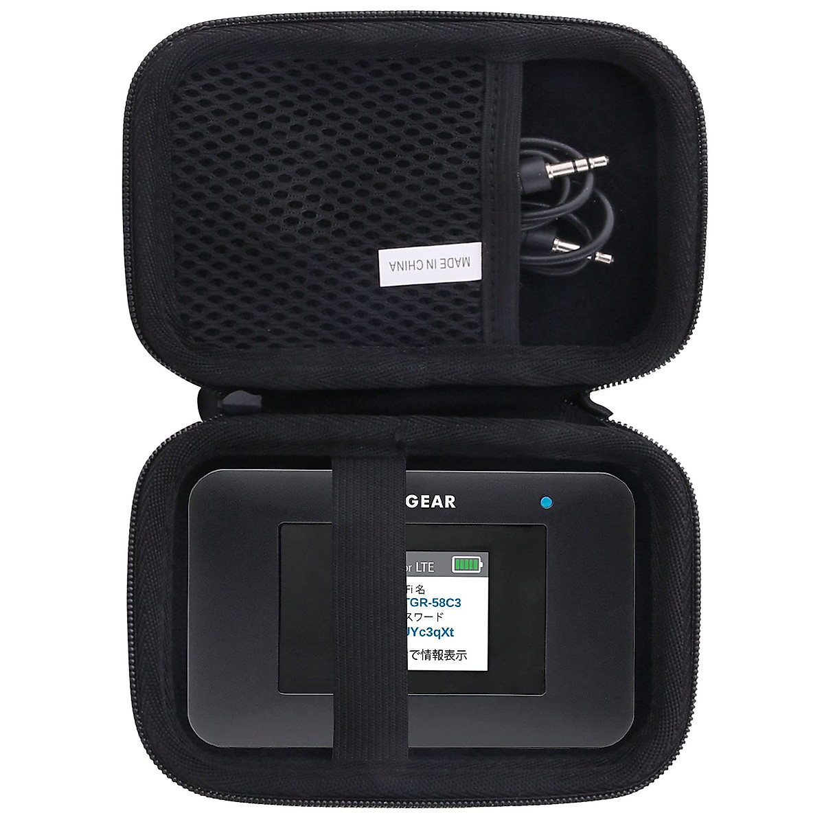 JINMEI Hard EVA Dedicated Case for NETGEAR Mobile Wi-Fi Hotspot, 4G LTE Router AC797-100NAS Carrying Case.