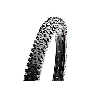 Maxxis Assegai WT 120 TPI Foldable 3C MaxxGrip EXO+/TR Tyre, Black, 27.5 x 2.5 inches
