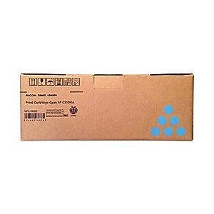 Ricoh 406476 (SP C310HA) Toner Cartridge Cyan 1 pack in Retail Packaging.