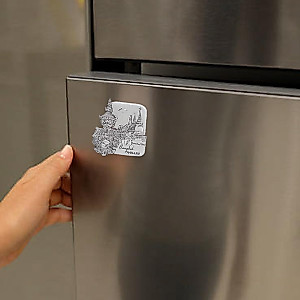 Souvenir THAILAND GRAND PALACE 3d Fridge Magnet Magnetic Collectibles Gift 3D by nitthaishop