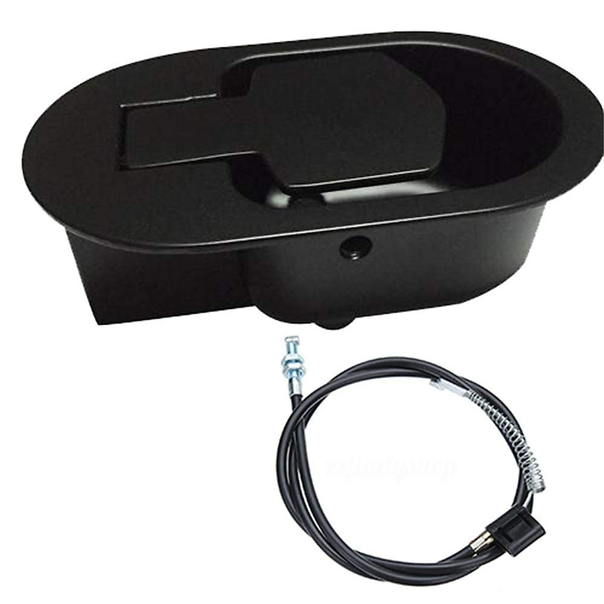 AnHuaYK Aluminum Alloy Black Switch Spring Cable, Sofa and Chair Matching Furniture Hardware Accessories Durable Recliner Repair Setï¼ˆblackï¼‰