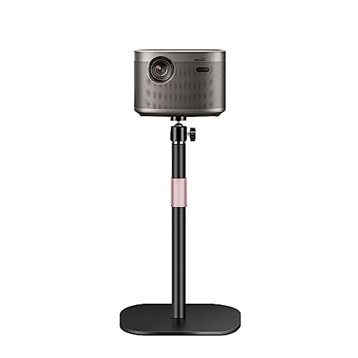M MIMMU Desktop Projector Stand - Use on Table in Bedroom Living Room Office - Adjustable Height 11.6" to 17.3"