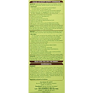 Garnier Hair Color Nutrisse Ultra Color Nourishing Creme, B3 Golden Brown (Spiced Rum) Permanent Hair Dye, 1 Count (Packaging May Vary)