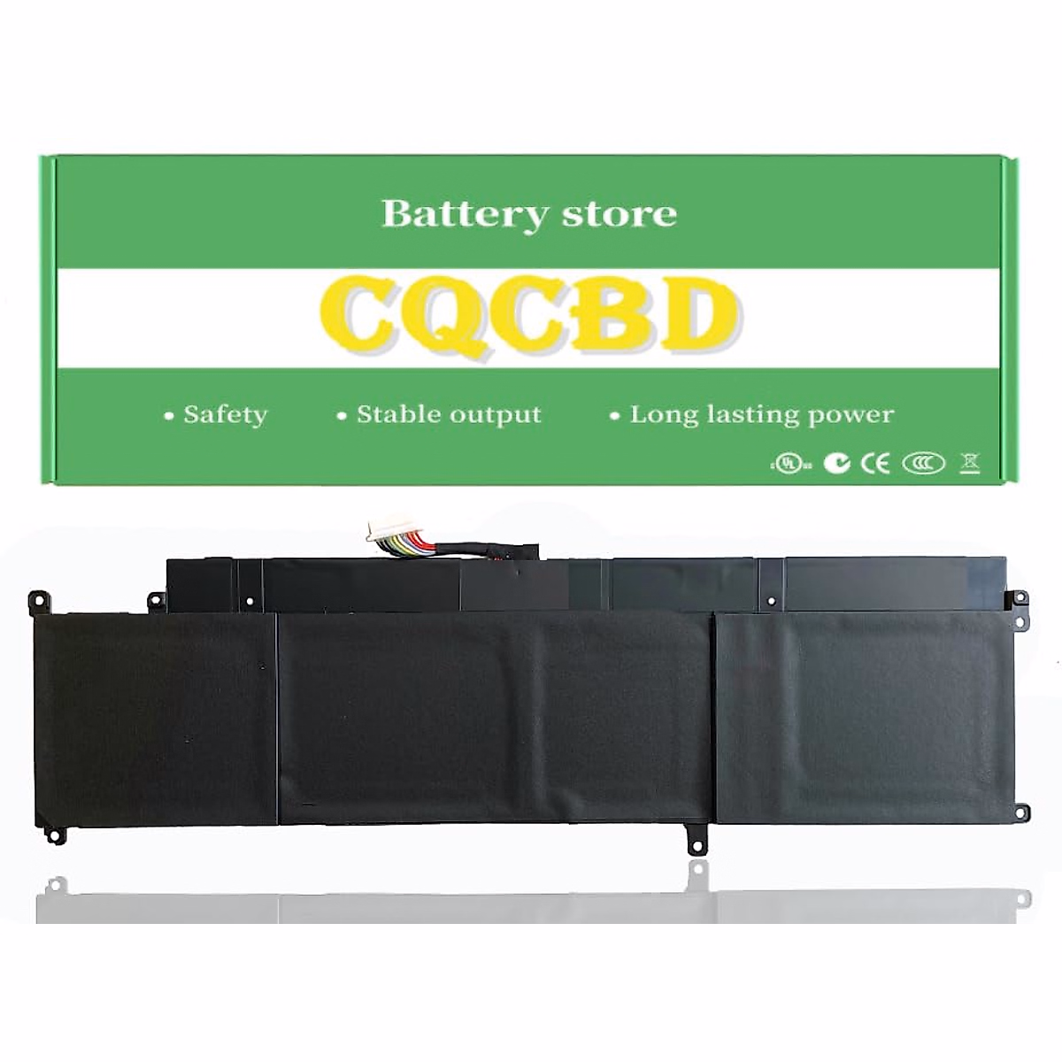 CQCBD P63NY XCNR3 Laptop Battery Replacement for DELL Latitude 13 7370 E7370 Series N3KPR 4H34M 0N3KPR XCNR3 04H34M 0XCNR3 WY7CG G7X14 0G7X14 MH25J 0WY7CG (7.6V 43Wh/5381mAh)