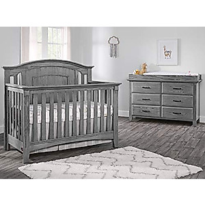 Oxford Baby Willowbrook Dresser, Standard, Graphite Gray
