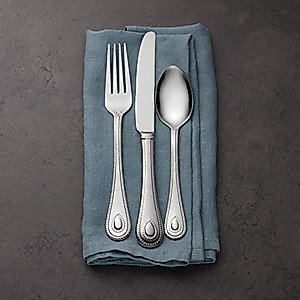 Lenox 829739 French Perle Flatware Set, 11.30 LB, 65-Piece