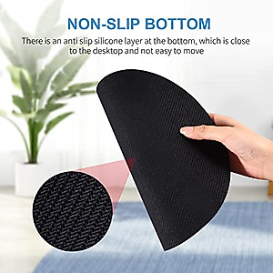 Seorsok Cute Mouse Pad Wrist Support, Ergonomic Mouse Pad with Non-Slip Base for Office Gaming Working Computers,Easy Typing & Pain Relief Mouse Mat,Pink Strawberry