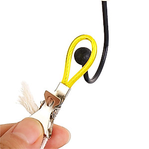 5 Pcs Towel Clips, Portable Metal Towel Hooks with Hanging Loop, Multifunctional Colorful Clips for Kitchen Bathroom Hanging Towels