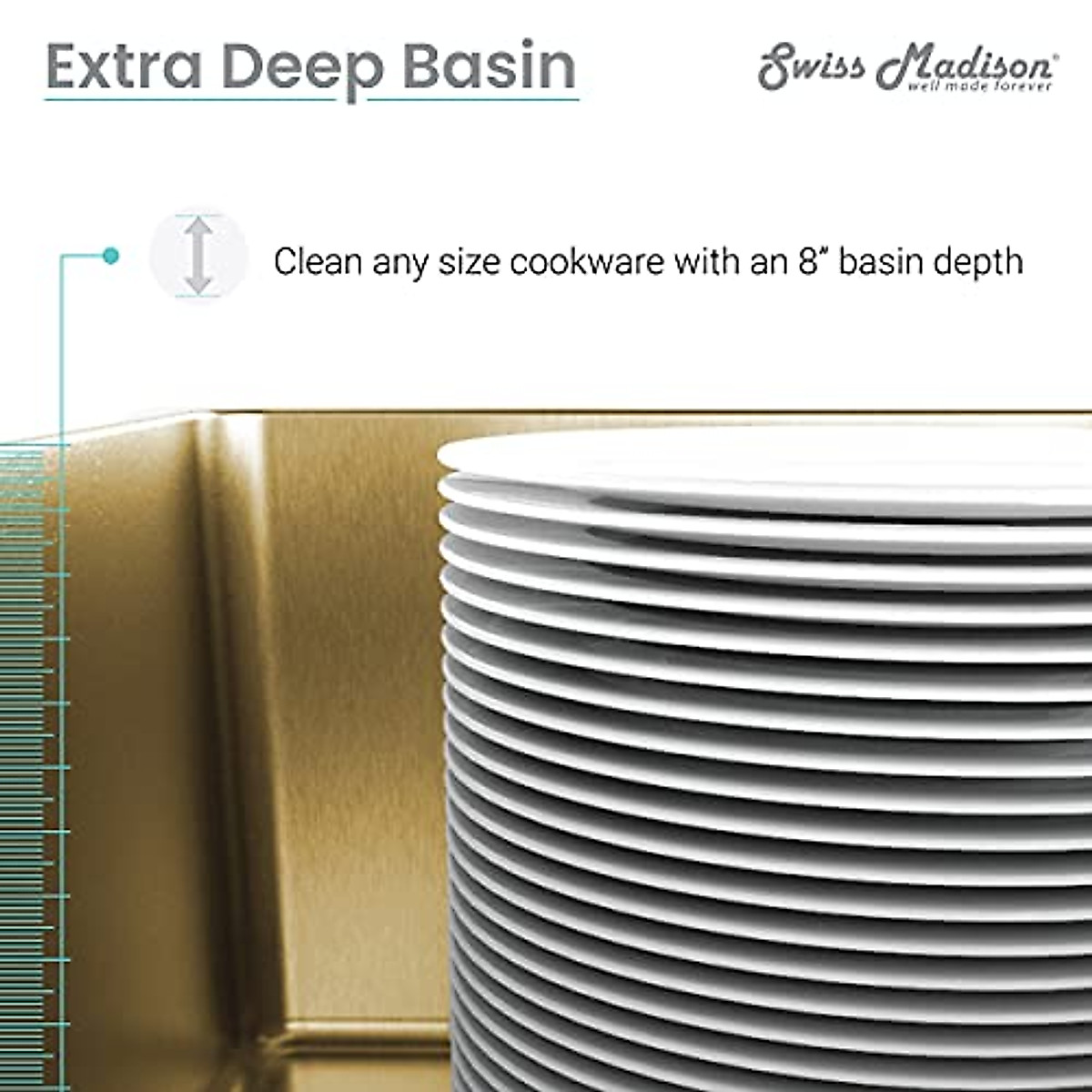 Swiss Madison Well Made Forever SM-KU708G, Gold