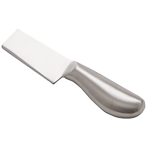 American Metalcraft CKNF4 Hard Evolution Cheese Knives, Stainless Steel, Sleem, 5-1/4" Length