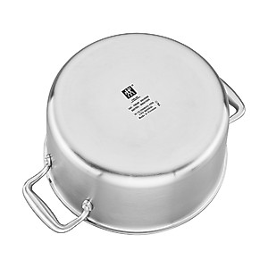 ZWILLING Spirit Ceramic Nonstick Dutch Oven, 6-qt, Stainless Steel