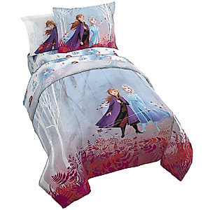 Jay Franco Frozen 2 Forest Spirit Bed Set, Twin