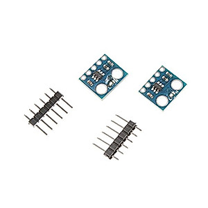 NOYITO MCP4725 Digital to Analog Conversion DAC Module IIC Interface Digital Analog Conversion 12-Bit 2.7V to 5.5V Power Supply (Pack of 2)