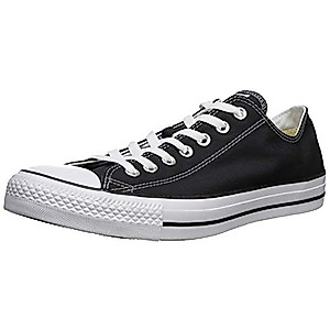 Converse Unisex Chuck Taylor All Star Low Top Sneaker Black/White 9 Women/7 Men