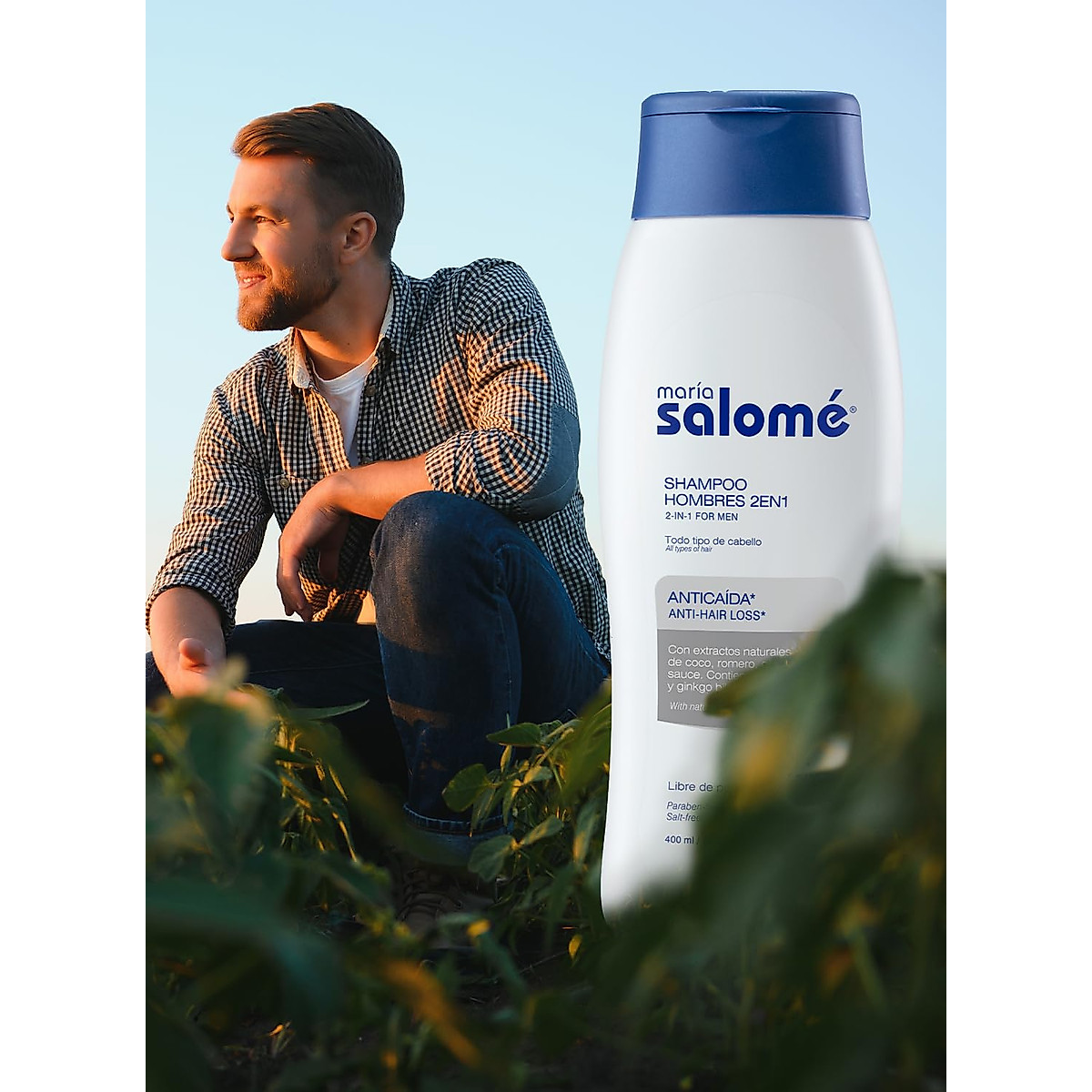 Maria Salome SHampoo 2EN1/2IN1 Prevencion Caida E Hidratacion