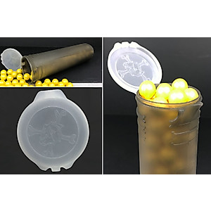 Maddog 150 Round BONES Paintball Pod - Smoke - 6 Pack