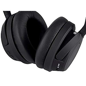 Monoprice BT-500ANC Bluetooth with aptX-HD, Google Assistant, Wireless Over Ear Headphones with Hybrid Active Noise Cancelling (ANC)