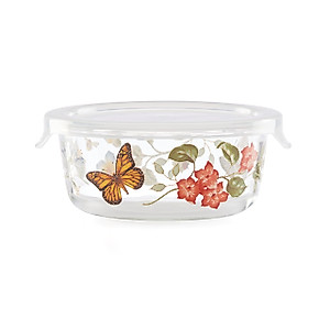 Lenox 890086 Butterfly Meadow Small Glass Food Container