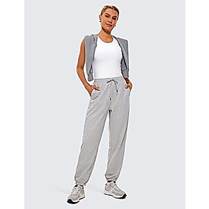 CRZ YOGA Butterluxe Womens Racerback Tank Top High Neck Workout Tops Athletic Sleeveless Top Camisole Gym Tanks White Medium