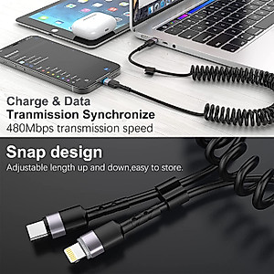 MTAKYI Surface Dock Triple Display with Power Supply, 12 in 1 Surface Pro Docking Station Dual 4K HDMI+VGA for Surface Pro 9/8/X/7/6/5/4/3, Surface Laptop go/5/4/3/2/1, Coiled USB C to Lightning