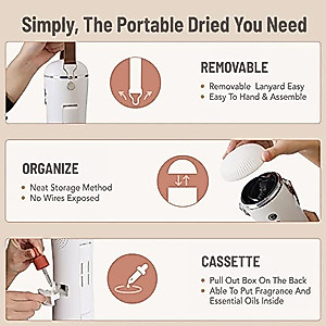 Sanivery Electric Portable Dryer for Clothes - Mini Clothes Dryer with Shoe Drying Attachment, Foldable Drying Rack, Super-Quiet Motor, and UV Light - Compact Travel Dryers for RV and Apartments