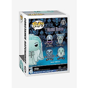 Funko Haunted Mansion POP Disney Constance Hatchaway Exclusive Vinyl Figure #578 [Glow-in-the-Dark], Blue