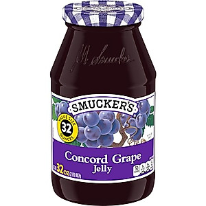 Smucker's Concord Grape Jelly, 32 Ounces (Pack of 6)