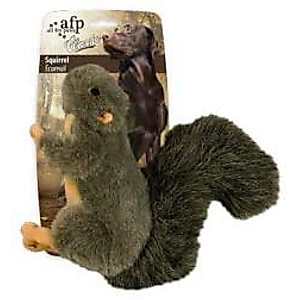 ALL FOR PAWS Classic Squirrel Pet Toys, Small