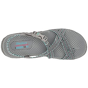 Skechers Women's Sporty Sandal Sport, Gray, 8
