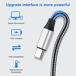 USB-C to Lightning Cable, 2 Pack 10FT 20W iPhone Charger MFi Certified Type C to Lightning Cable Sync Nylon Braided USB C Fast Charging Cable for iPhone 13/12/12Pro/12ProMax/11/11Pro MAX/XS and More