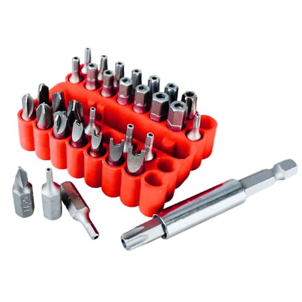 ARTESIA TOOL 33 Pc Security Bit Tamper Proof & Resistant Set | Chrome Vandium Construction | Includes SAE Hex, Metric Hex, Star Bits, Torq, Spanner, and Triwing for Multi-Purpose Use