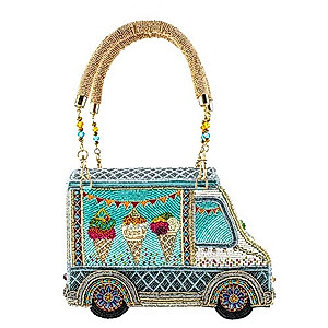 Mary Frances Here's the Scoop Top Handle Ice Cream Truck Handbag, Multi