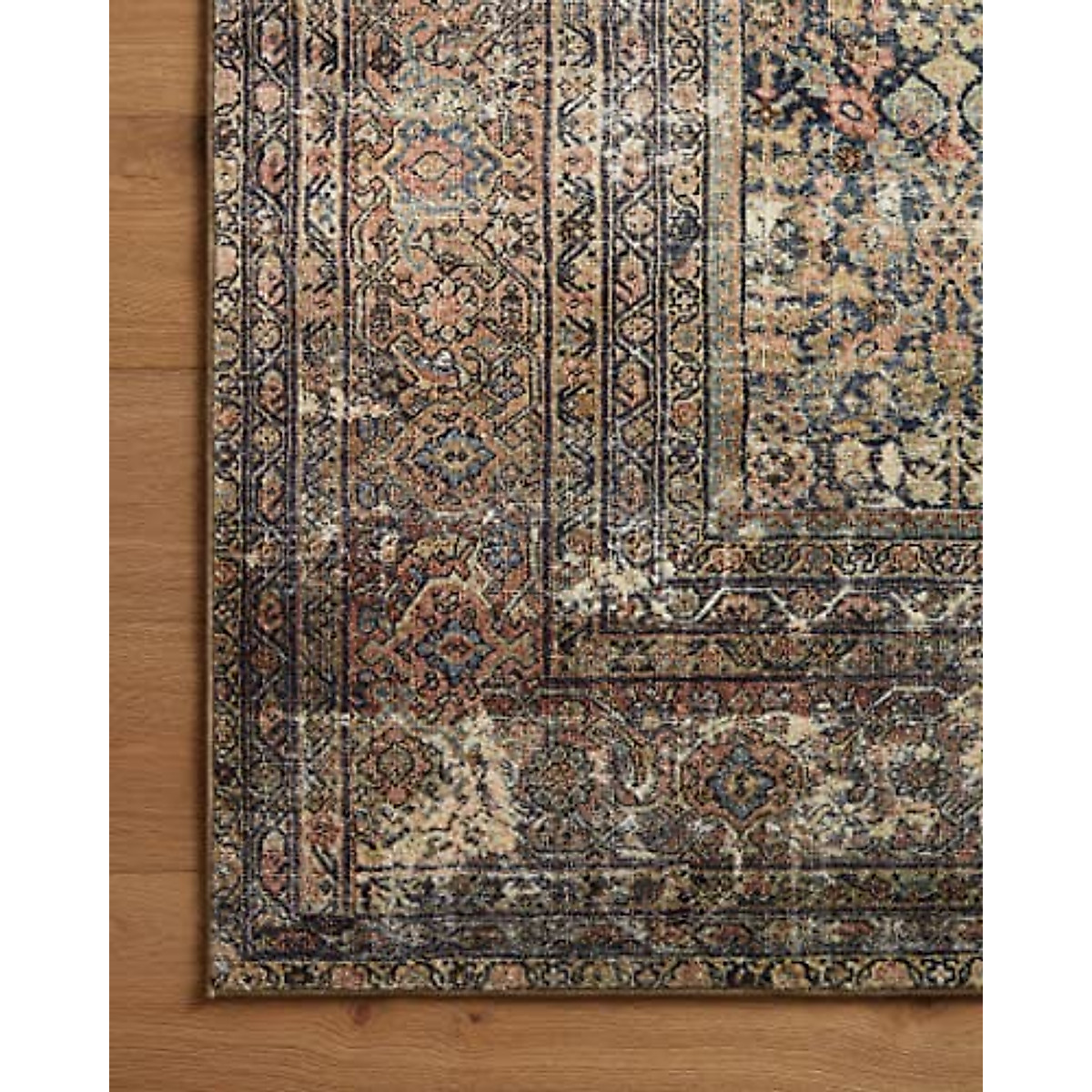 Loloi Amber Lewis x Morgan Denim/Multi 8'-3" x 11'-3" Area Rug