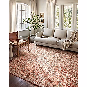 Loloi II Saban Rust/Beige 7'-10" x 10' Area Rug