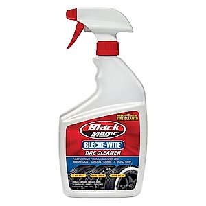 Black Magic 120066-4PK Bleche-Wite Tire Cleaner, 32 oz. (Pack of 4)