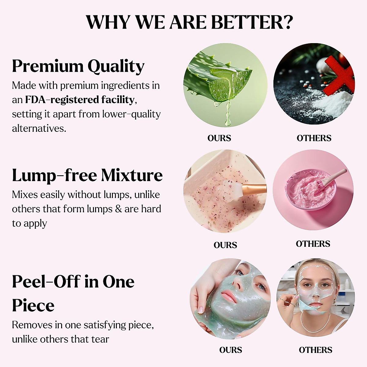 Jelly Mask for Facials - 12 Flavors Hydrating & Brightening Jelly Face Masks | Free Jade Roller & Spatula | Bulgarian Rose, Lavender, Hyaluronic Acid, 24K Gold face mask skin care |Vajacial Jelly Mask