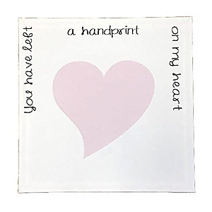 "You Touched My Heart" Canvas Hand Print Kit - Perfect Keepsake Gift