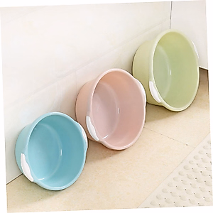 Healeved Washing Basin in 2pcs Home Foot Basin Household Simple Basin Classical Wash Basin Multifunctional for Kitchen Bathroom
