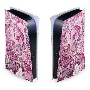 Head Case Designs Officially Licensed LebensArt Butterfly Romance Art Mix Matte Vinyl Faceplate Sticker Gaming Skin Case Cover Compatible with Sony Playstation 5 PS5 Digital Edition Console